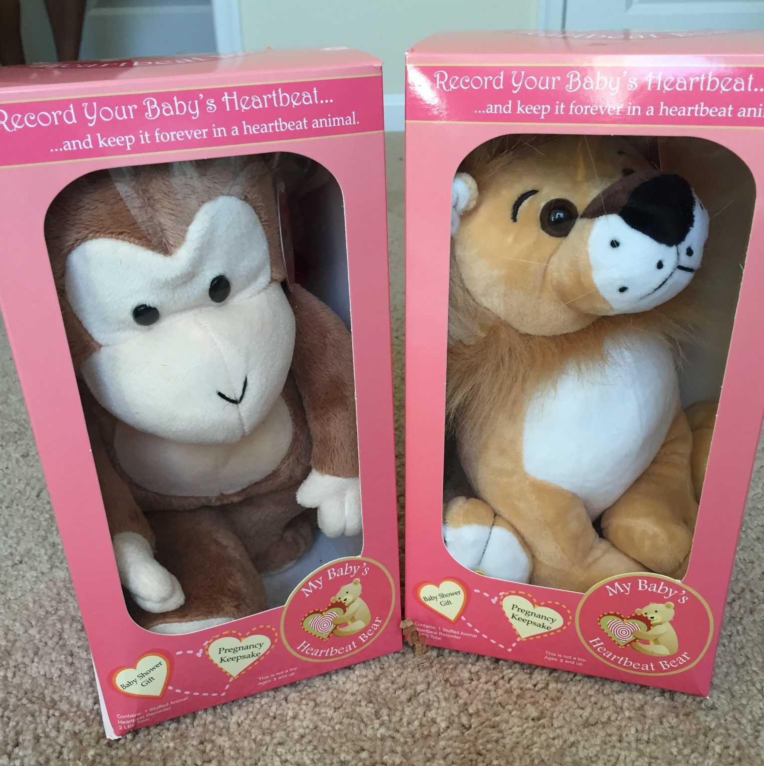 My Baby's Heartbeat Bear - Twinmom