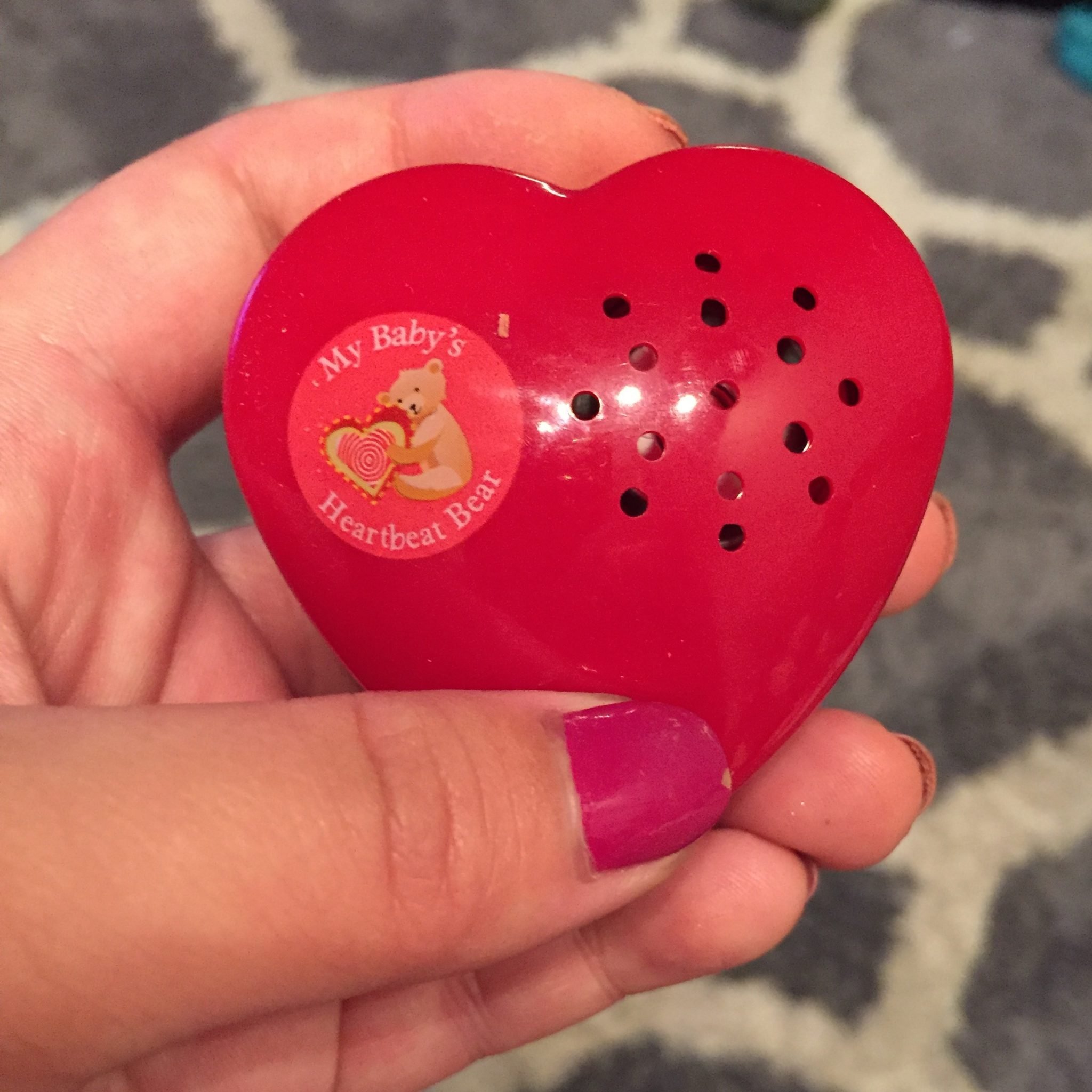 My Baby's Heartbeat Bear - Twinmom